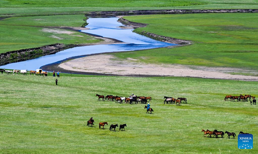 Hulun Buir grassland culture and tourism festival kicks off-Xinhua
