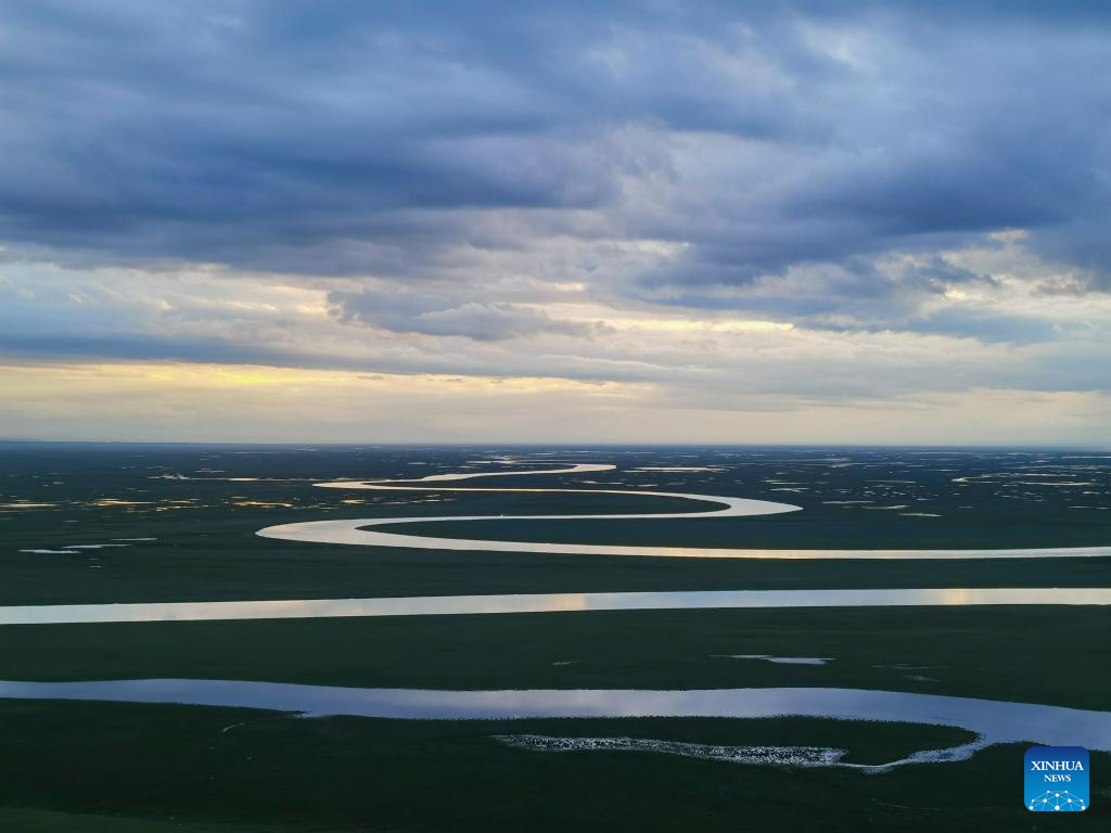 Scenery of Bayan Bulag grassland in Hejing County, NW China-Xinhua