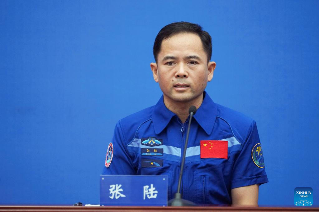 Shenzhou-15 astronauts meet press after quarantine, initial recovery-Xinhua