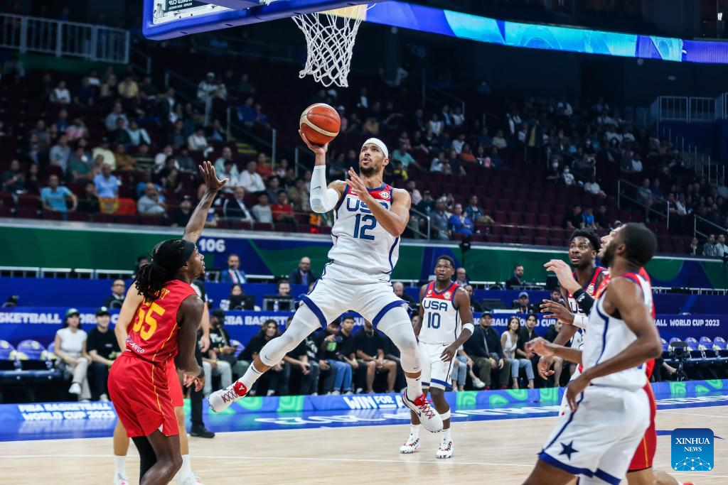 U.S. leads four teams into FIBA World Cup quarterfinals-Xinhua