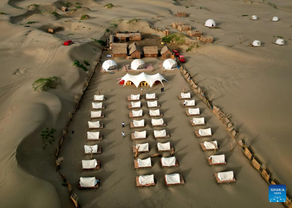 Makit County near Taklimakan Desert capitalizes on natural resources ...