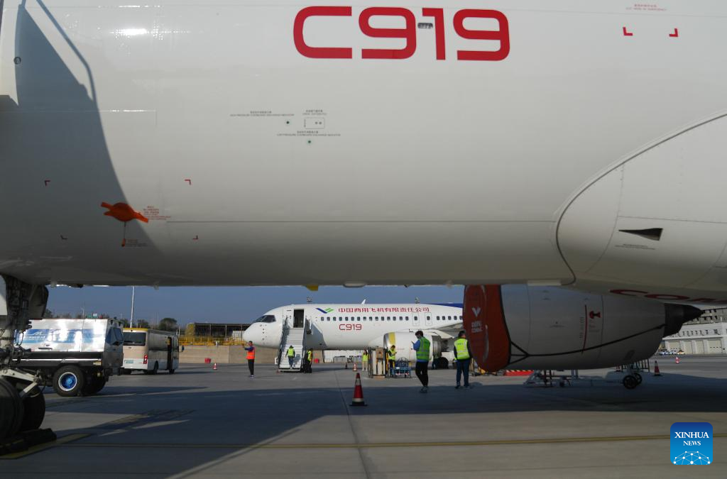 China Focus: China's homegrown C919 secures biggest-ever aircraft order-Xinhua