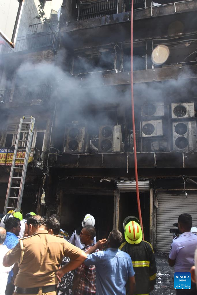Fire in Sri Lanka's capital hospitalizes 23, four in critical condition ...