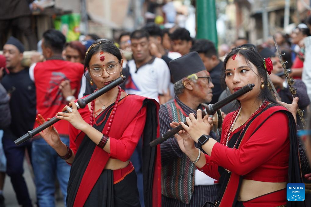 Hadigaun festival celebrated in Nepal-Xinhua