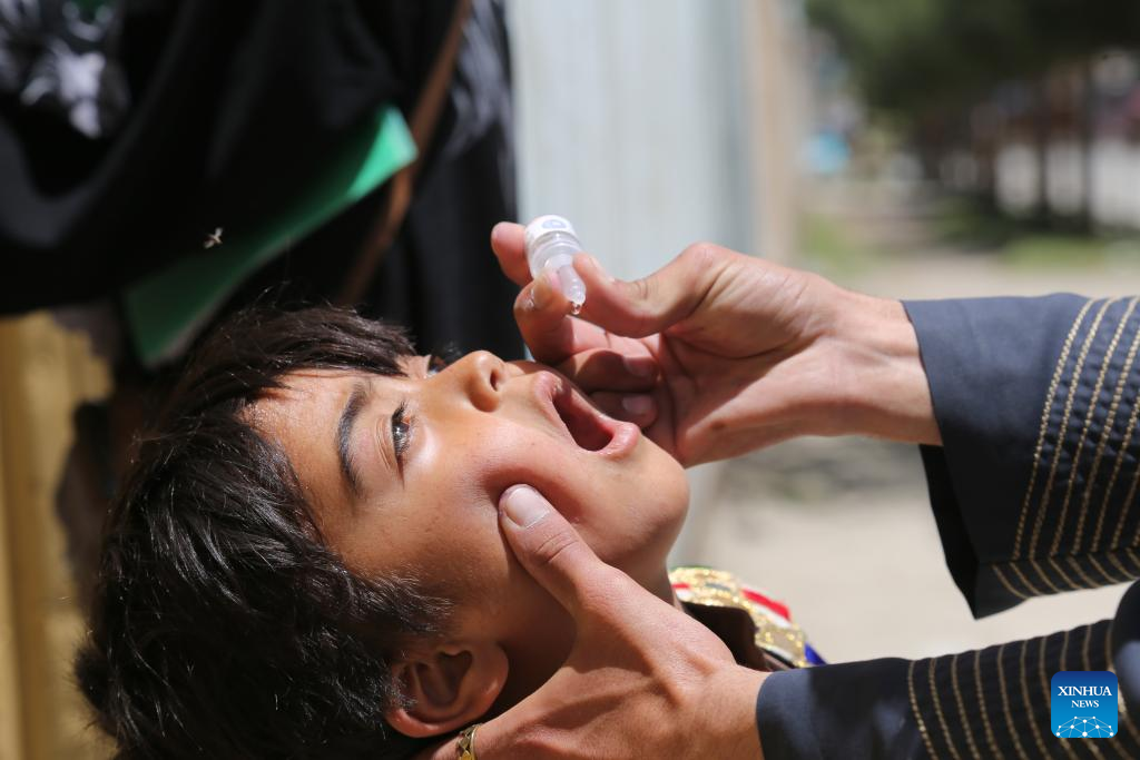 4-day anti-polio campaign kicks off in Afghanistan-Xinhua