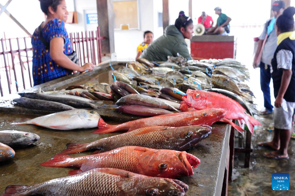 In pics: Koki Fish Market in Port Moresby, Papua New Guinea-Xinhua