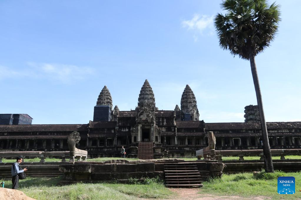 Cambodia completes restoration of Angkor Wat ground floor's southern ...