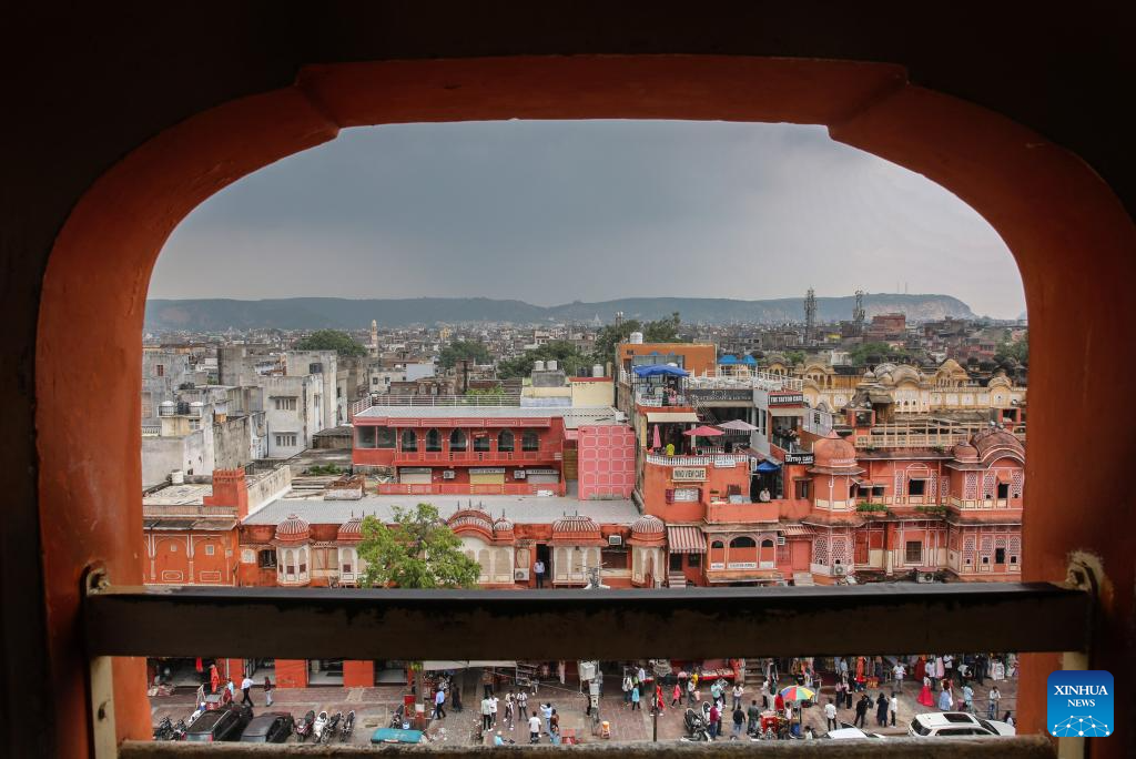 City view of Jaipur, India-Xinhua