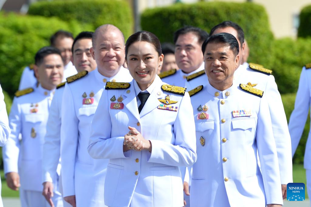 Thai king swears in new PM Paetongtarn, cabinet-Xinhua