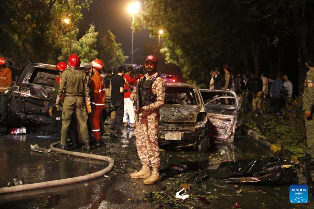 Pakistani PM condemns attack on Chinese convoy in Karachi-Xinhua