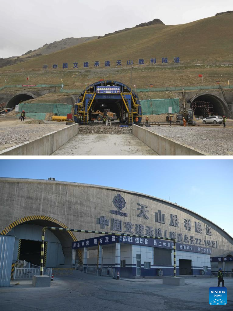 World's longest expressway tunnel under construction in China's ...