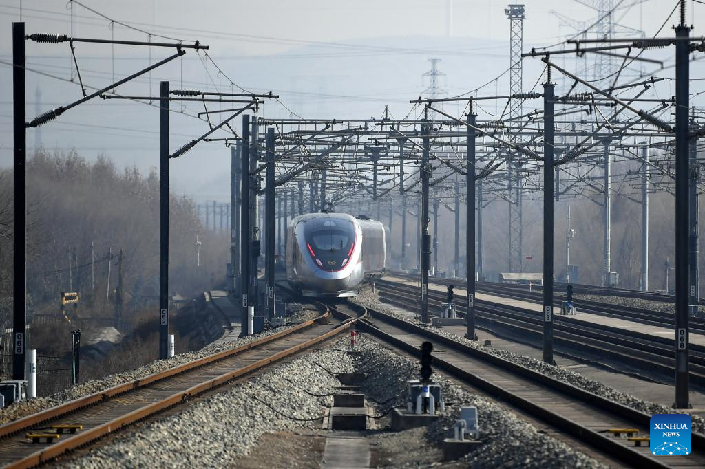 Two direct high-speed rail routes link China's Shaanxi and Hubei with ...