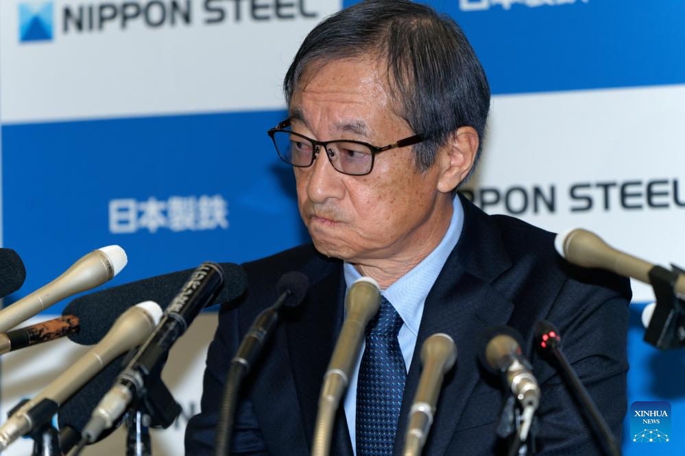 Japan's Nippon Steel will not give up on U.S. Steel: CEO-Xinhua