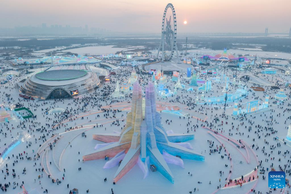 In pics: Harbin, one of China's top winter travel destinations-Xinhua