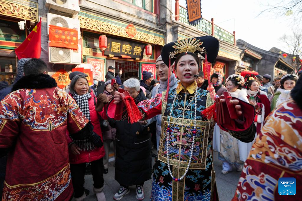 Various events held to celebrate Spring Festival across China-Xinhua