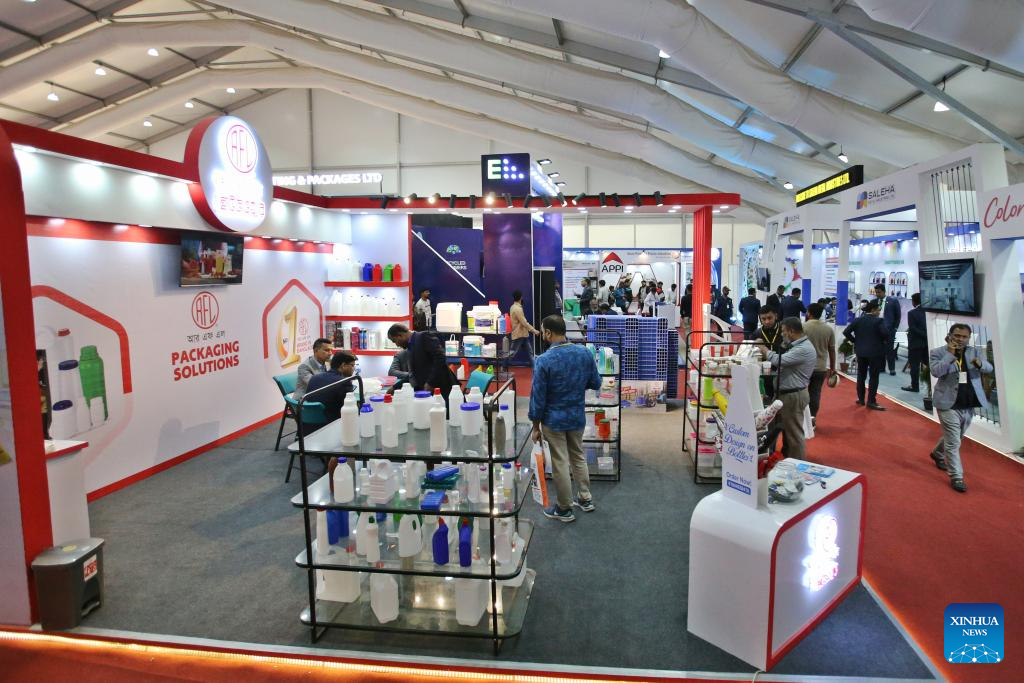International Plastics Fair 2025 held in Dhaka, Bangladesh-Xinhua