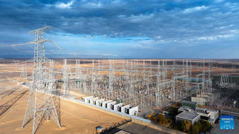 Xinjiang, key sending hub in China's west-to-east power transmission ...
