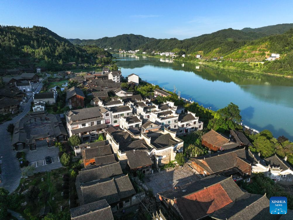 Rural living environment improved in China's Guizhou-Xinhua