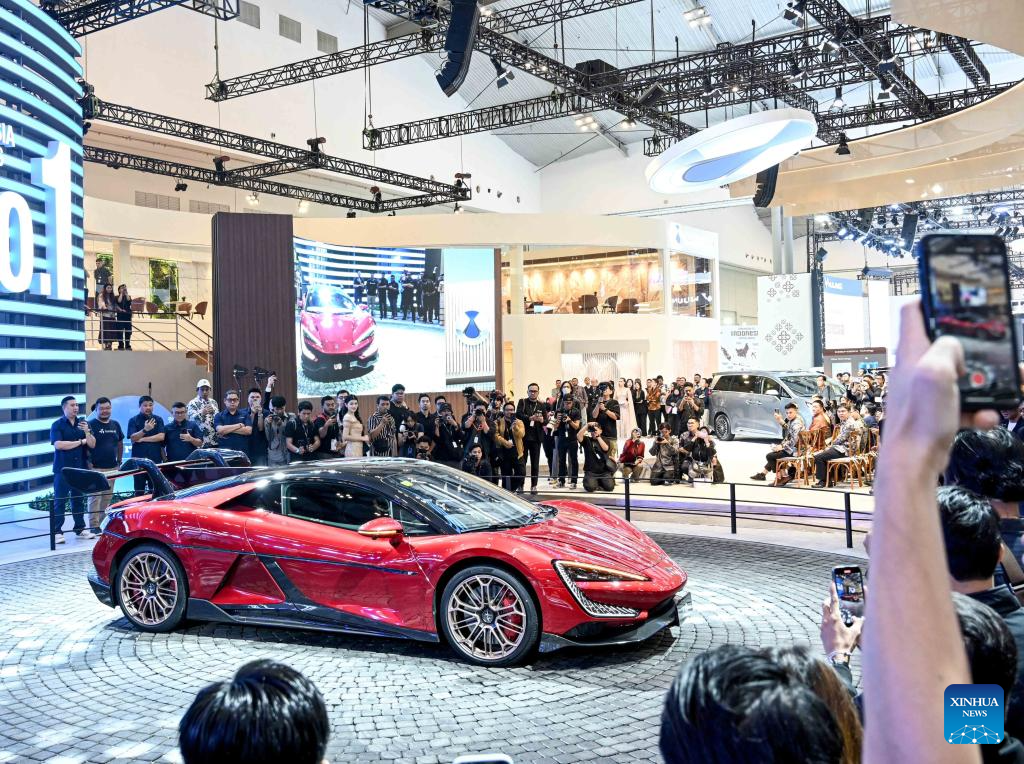 Products of Chinese auto brands showcased at GAIKINDO Indonesia Int'l ...