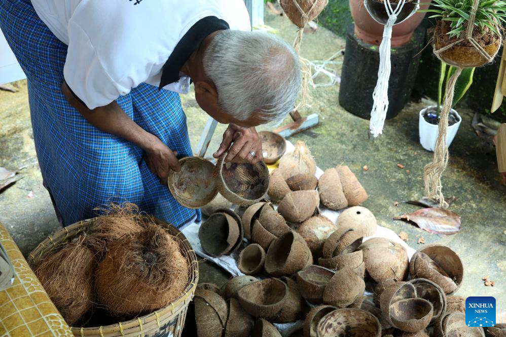 Feature: Shells of change -- how coconut waste in Myanmar is turned ...