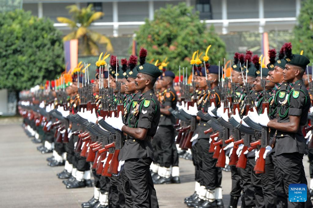 Ceremony held in Colombo to mark Sri Lanka Army's 76th anniversary-Xinhua