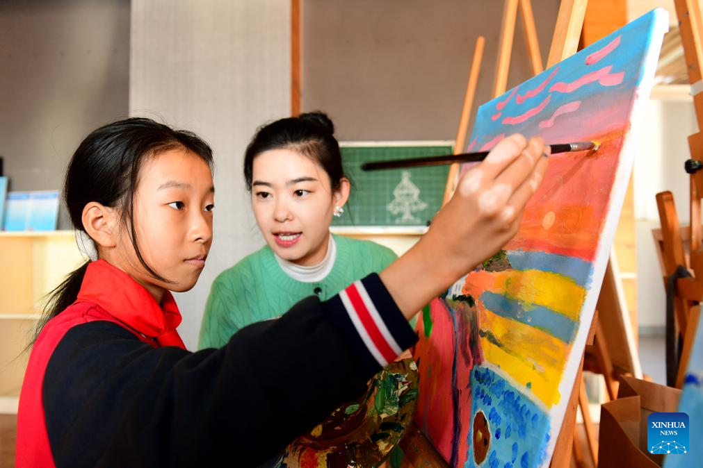 Schools in China's Jinan enhance aesthetic education with art programs ...