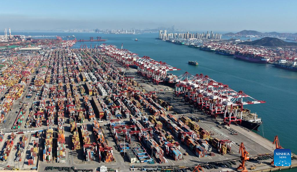 China's Qingdao Port surpasses 700 mln tonnes in cargo throughput in ...
