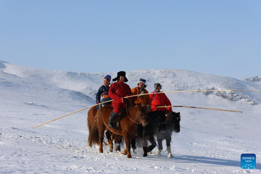 Snow covers nearly 90 pct of Mongolia's territory-Xinhua