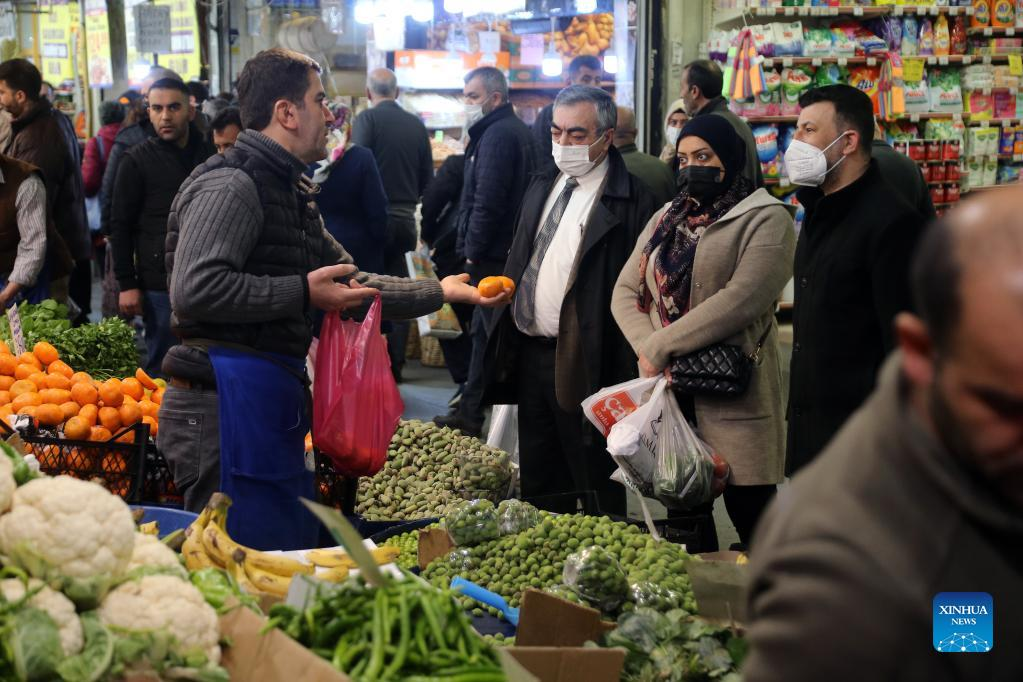 Turkey's annual inflation hits two-decade high of nearly 70 percent-Xinhua