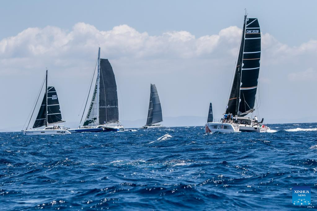 International offshore sailing race "AEGEAN 600" kicks off-Xinhua