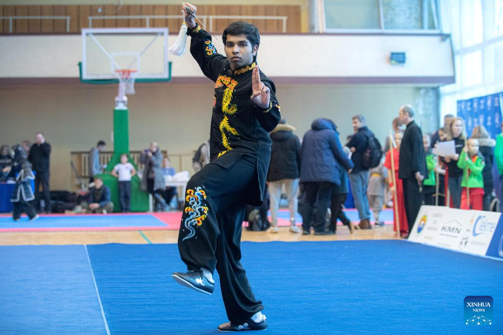 Lithuanian Wushu Championship underway-Xinhua