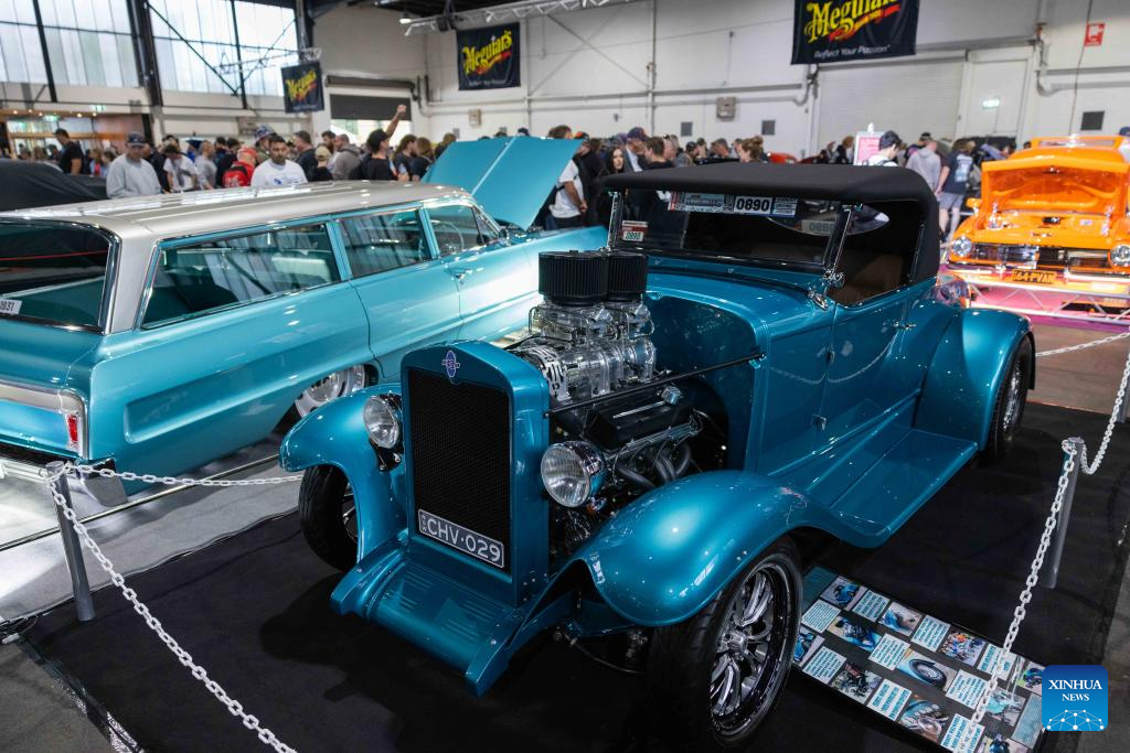 Summernats car festival held in Canberra, Australia-Xinhua