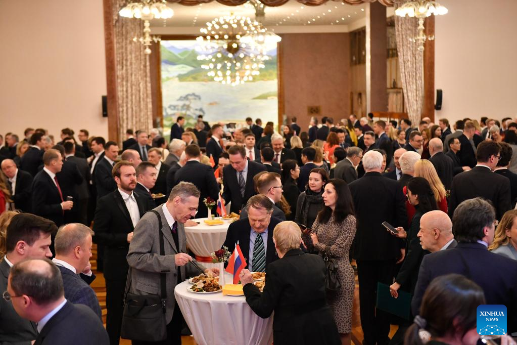 People attend Chinese New Year reception in Moscow-Xinhua