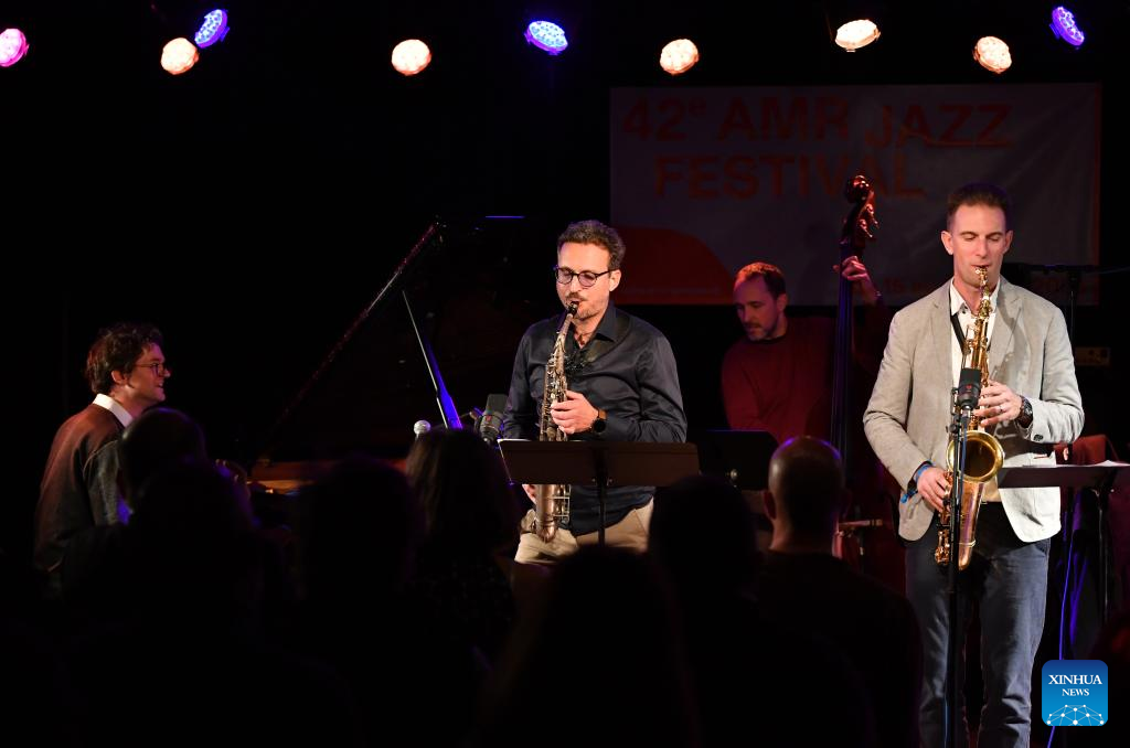 42nd AMR Jazz Festival held in Geneva, Switzerland-Xinhua