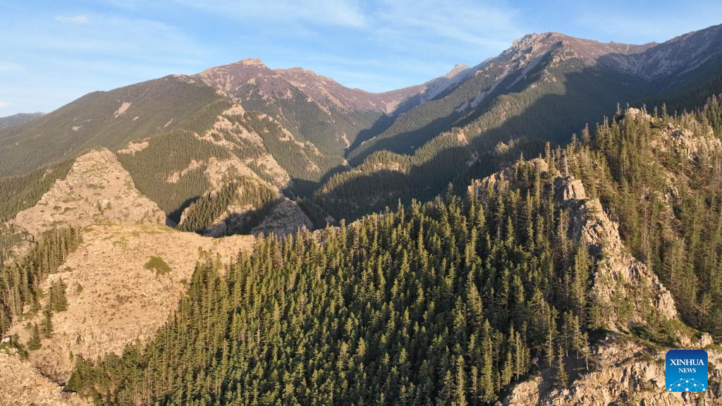 Scenery of Helan Mountain National Nature Reserve in north China's ...