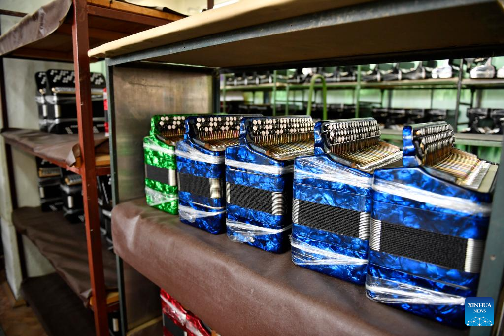 In pics: bayan making in Tula, Russia-Xinhua