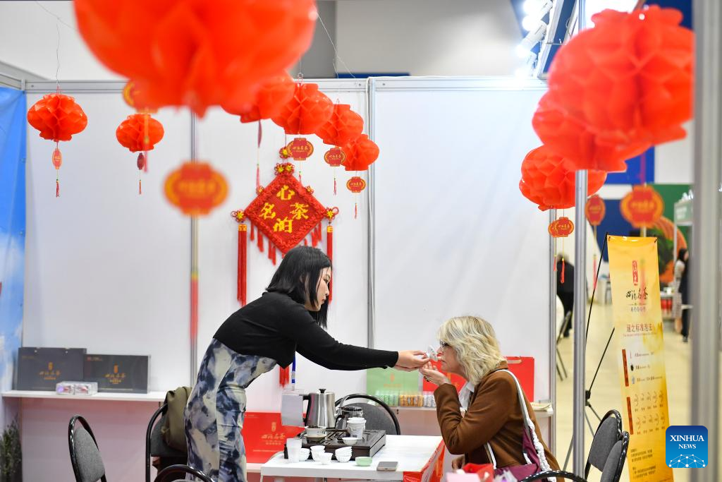 Moscow tea exhibition held in Russia-Xinhua