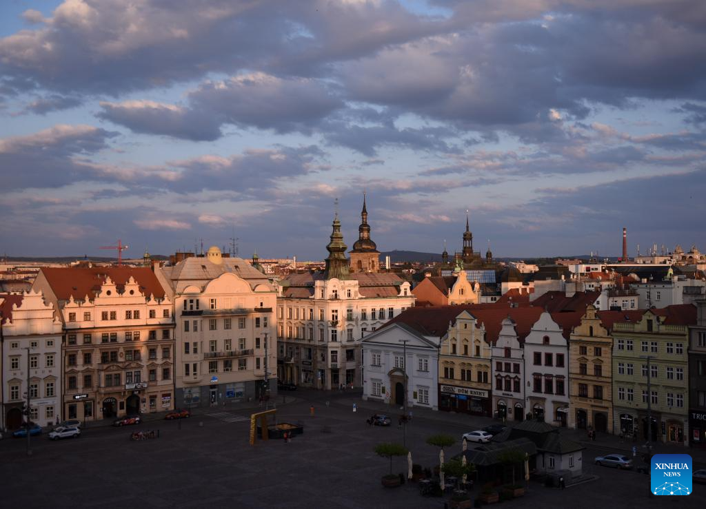 City view of Pilsen, Czech Republic-Xinhua