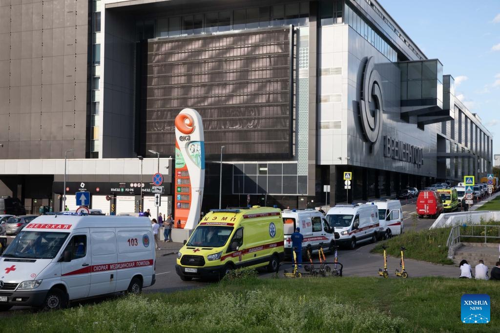 4 dead after hot water pipe bursts in Moscow shopping mall-Xinhua