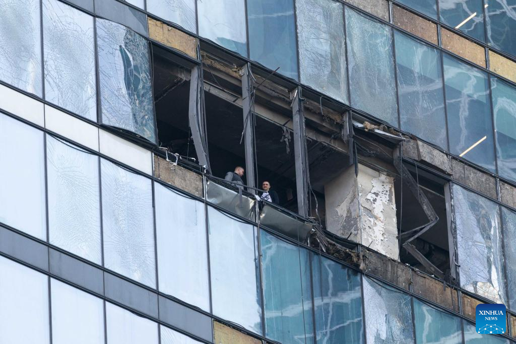 Russia says Moscow attacked by Ukrainian drones-Xinhua