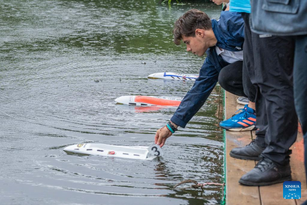 International ship-modeling race held in Vladivostok, Russia-Xinhua