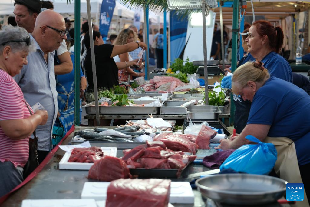 Malta Int'l Fish Fest held in Marsaxlokk-Xinhua