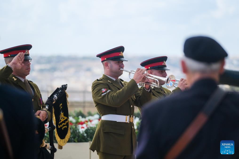 Commemoration of Armistice Day held in Malta-Xinhua