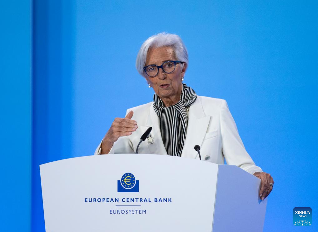 ECB leaves key interest rates unchanged-Xinhua