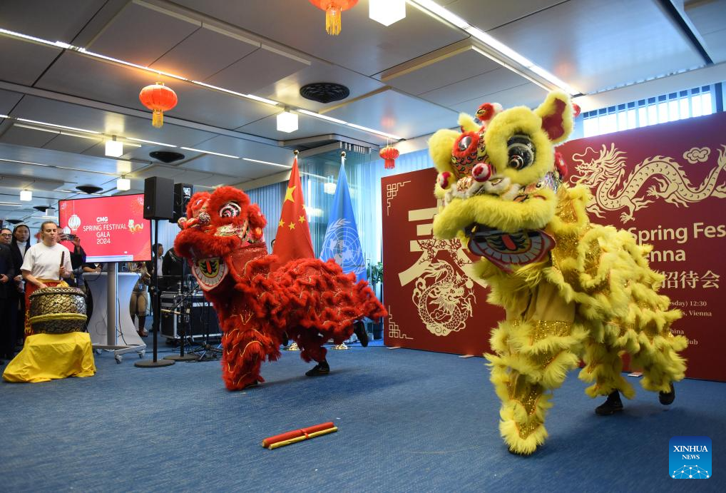 Reception in celebration of Spring Festival held in Vienna, Austria-Xinhua