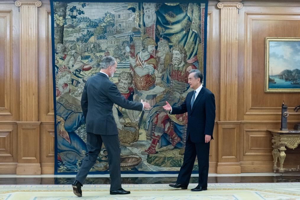 China ready to promote dialogue, cooperation among countries with Spain ...