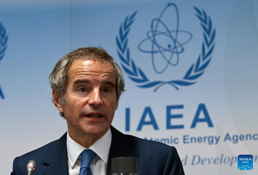 IAEA chief to visit Russia to discuss nuclear safety in Ukraine-Xinhua