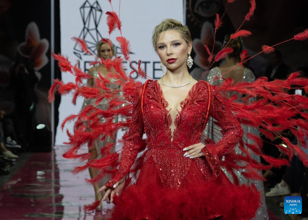 Highlights of Volga Fashion Week in Moscow, Russia-Xinhua