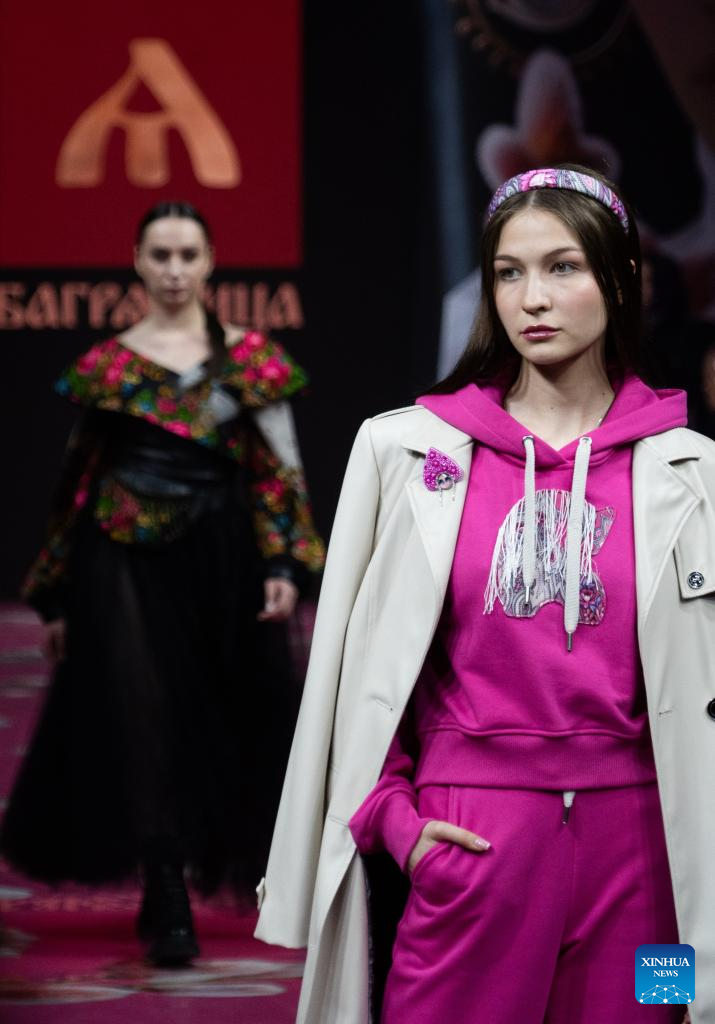 Highlights of Volga Fashion Week in Moscow, Russia-Xinhua