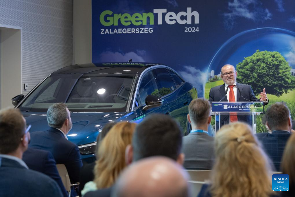 China's new energy products captivate at Hungary's GreenTech conference ...